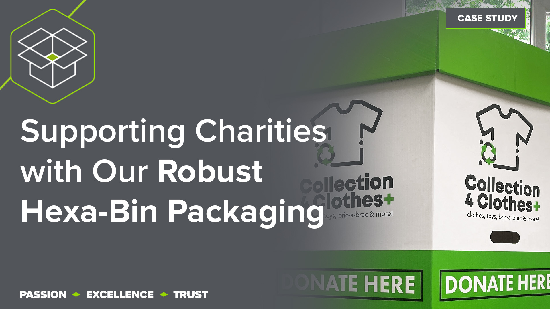 Helping Support Charities with Robust Hexa-bin Packaging! - Sandland ...