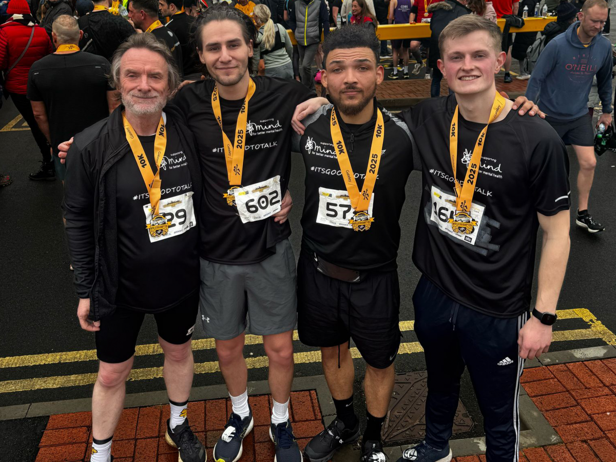 Wolves10k for MIND: Supporting Mental Health - Sandland Packaging
