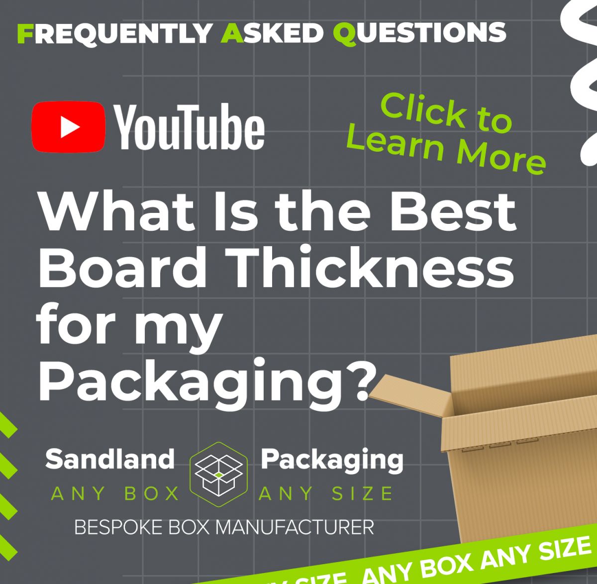 Frequently Asked Questions - Sandland Packaging